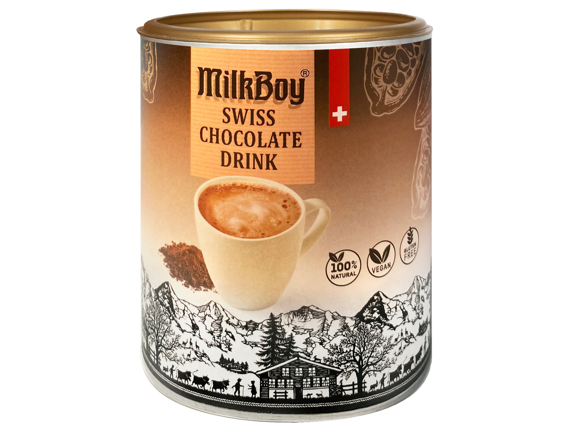 Milkboy Rich and Creamy Swiss Milk Chocolate Hot Cocoa Mix 12oz ...
